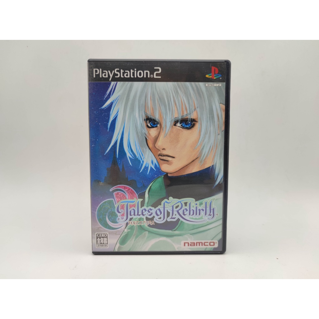 Tales of Rebirth แผ่นแท้ PS2 PlayStation 2 ไม่มีคู่มือ ใช้งานได้ปกติ ...