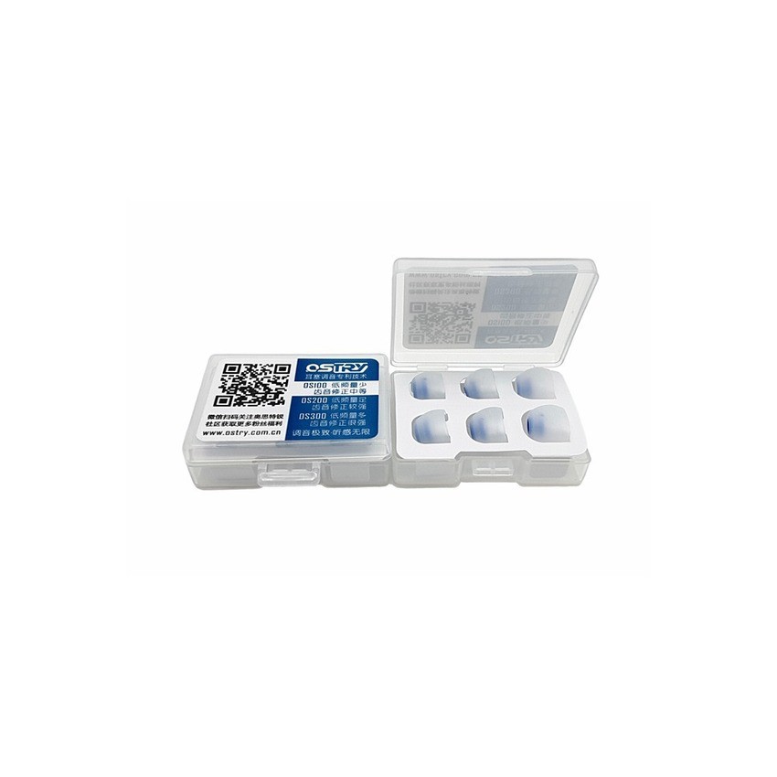 ostry OS100 จุกหูฟังแบบ In Ear Replacement Eartips (สีน้ำเงิน) | Shopee ...
