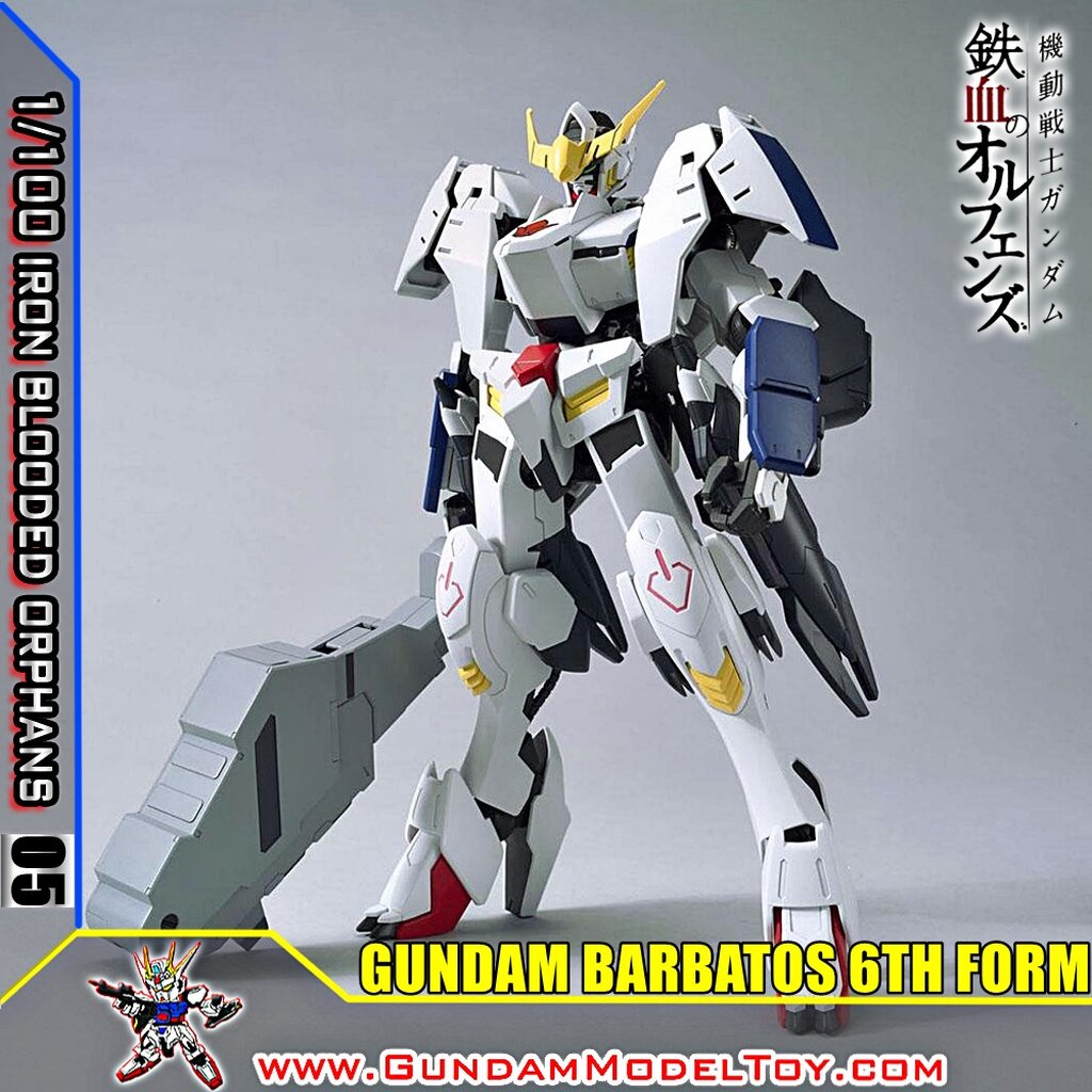 1/100 GUNDAM BARBATOS 6TH FORM กันดั้ม บาร์บาทอส ฟอร์ม 6 | Shopee Thailand