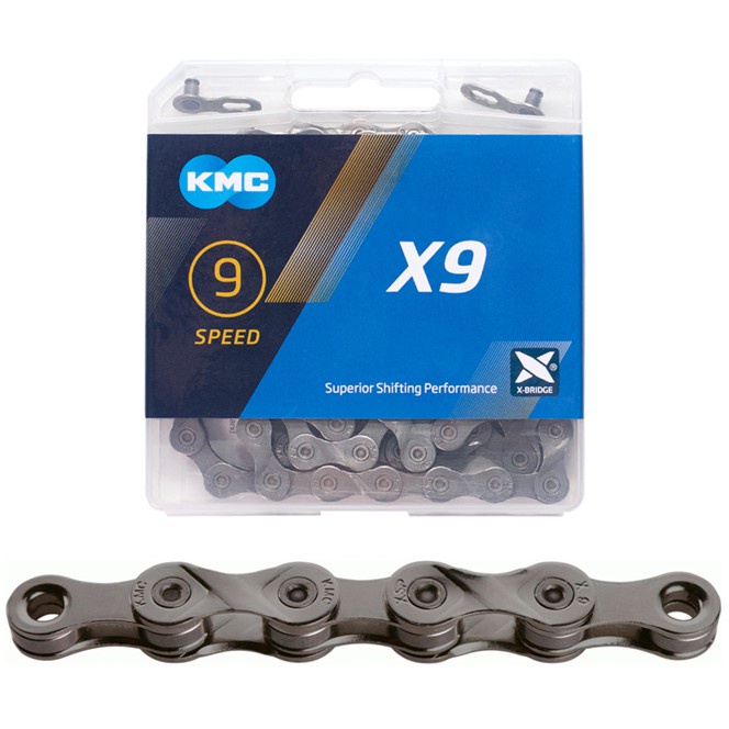 โซ่จักรยาน KMC 9 สปีด (ของแท้) KMC Z9 | Shopee Thailand
