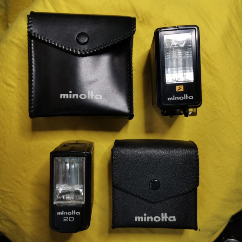 flash Minolta แฟลชกล้อง ยี่ห้อ Minolta ขนาดเล็กพอเหมาะ | Shopee Thailand