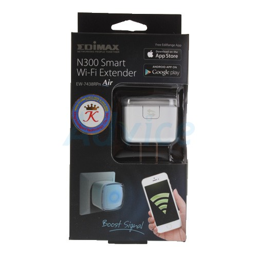 Range Extender EDIMAX (EW-7438RPn AIR) N300 (Lifetime Forever) เครื่อง ...