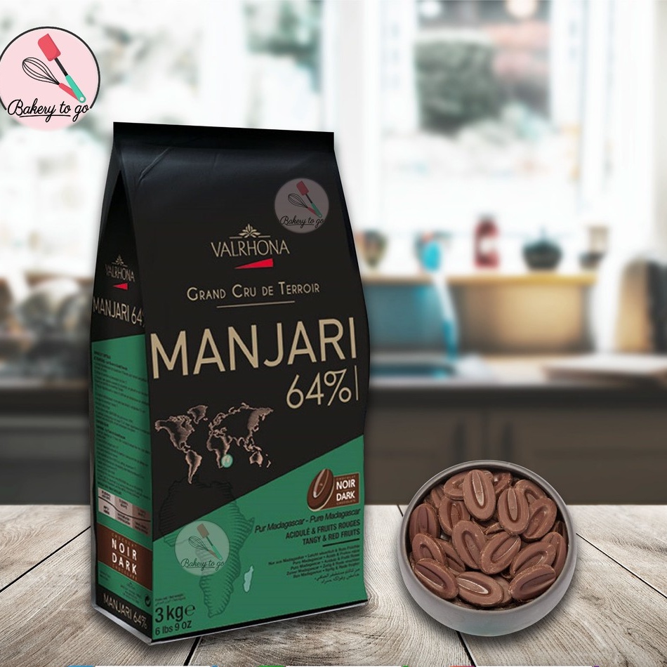 Bakery to Go ดาร์กช็อคโกแลต Valrhona Manjari 64% ขนาด 3kg **จัดส่งโดยรถ ...
