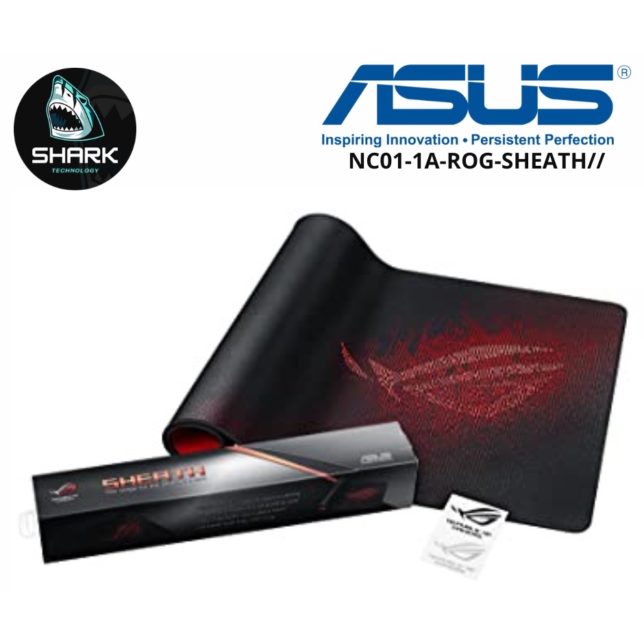 แผ่นรองเมาส์ Mouse Pad NC01-1A ROG SHEATH Size 900 x 440 x 3 MM ...