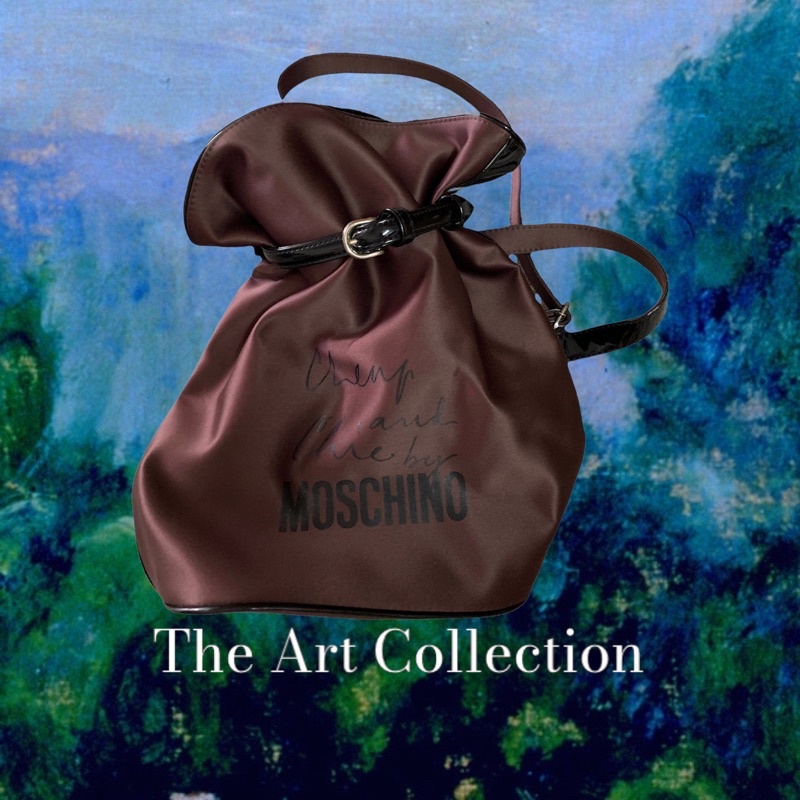 กระเป๋าเป้ Moschino Cheap and Chic Backpack แท้ สภาพนางฟ้า | Shopee ...