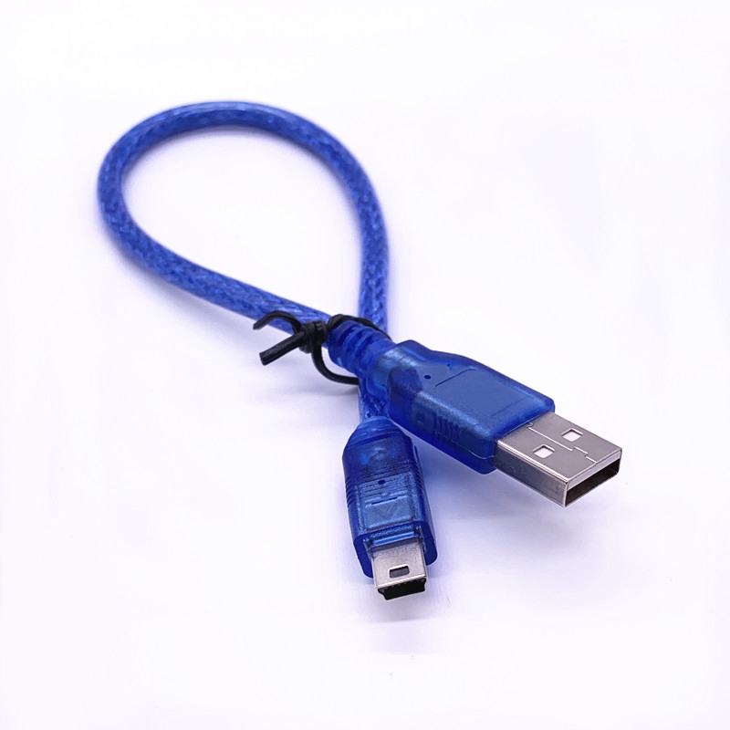 Usb 2.0 Type A Male To Mini B 5pin Male PC Data Cable Cord ตะกั่วความ ...