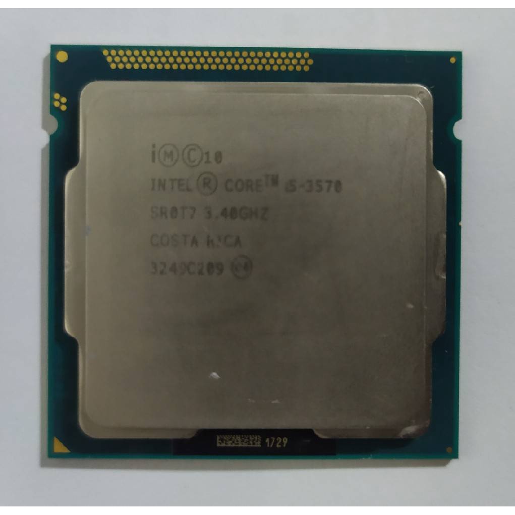 CPU Core I5-3570 3.40Ghz สินค้ามือสอง ไม่มีพัดลม ไม่มีซิ้ง ** ทักแชทถาม ...