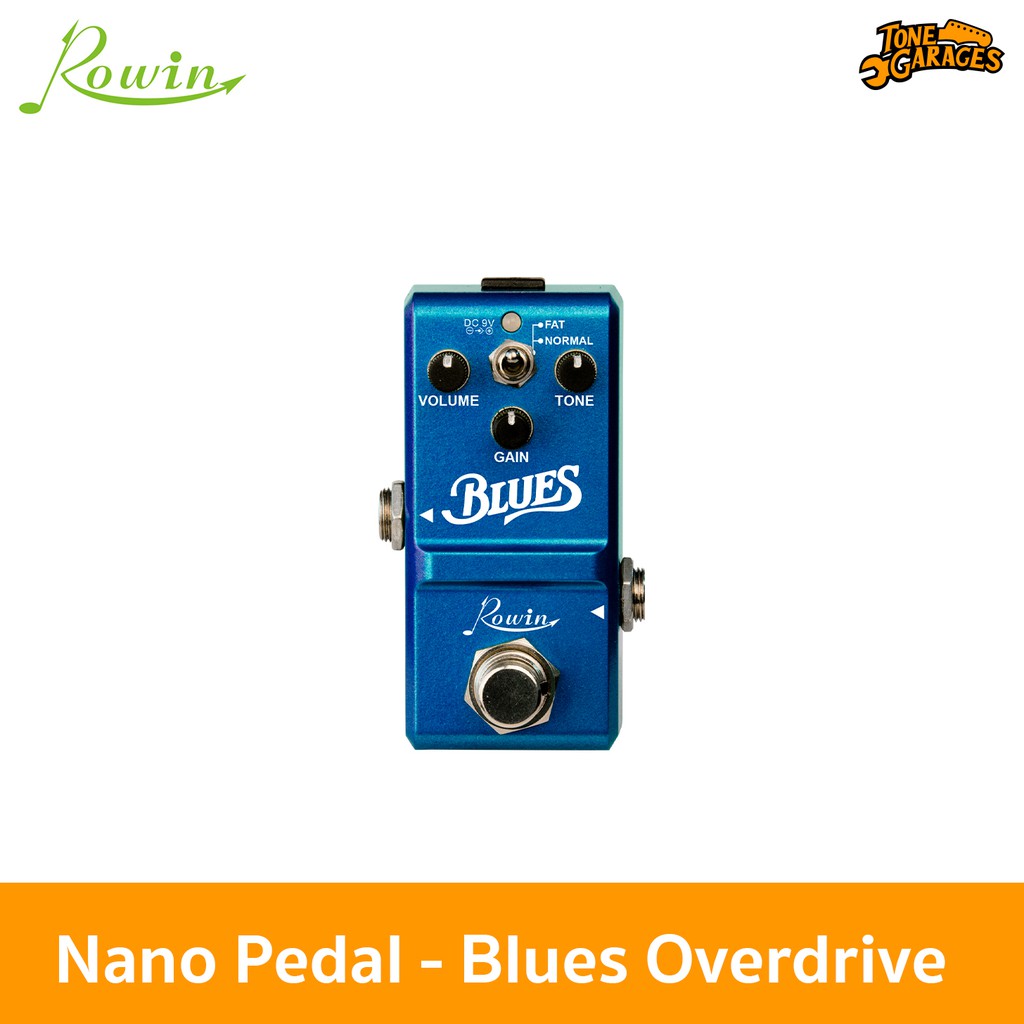 Rowin Nano Pedal Blues Overdrive เอฟเฟคจิ๋ว | Shopee Thailand