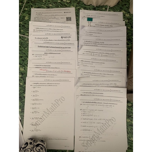 ชีทคณิตศาสตร์ Smart Math Pro มือ 2 | Shopee Thailand