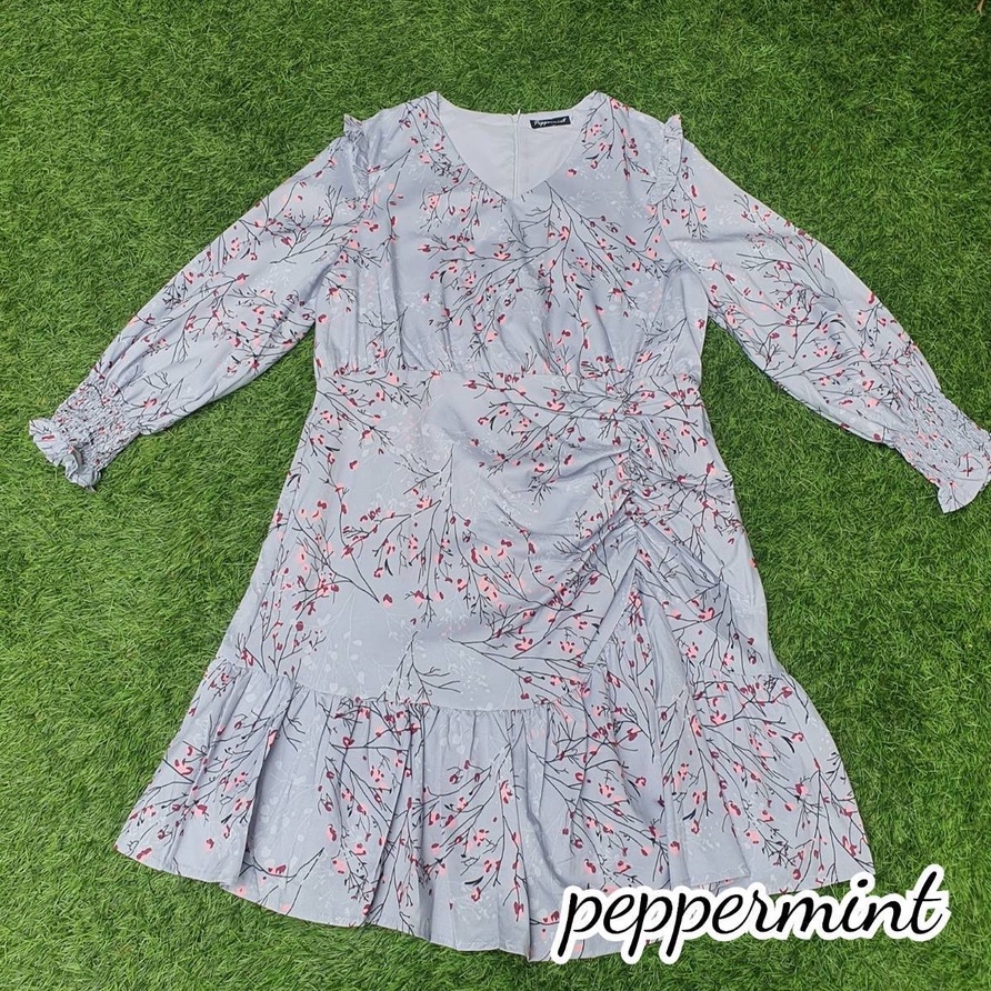 ราคาพิเศษ ‼️งานพรีเมียม เดรสสาวอวบ คุณหนูสายหวาน กระโปรงระบาย SizeXL-6XL Peppermint_PlusSize ...