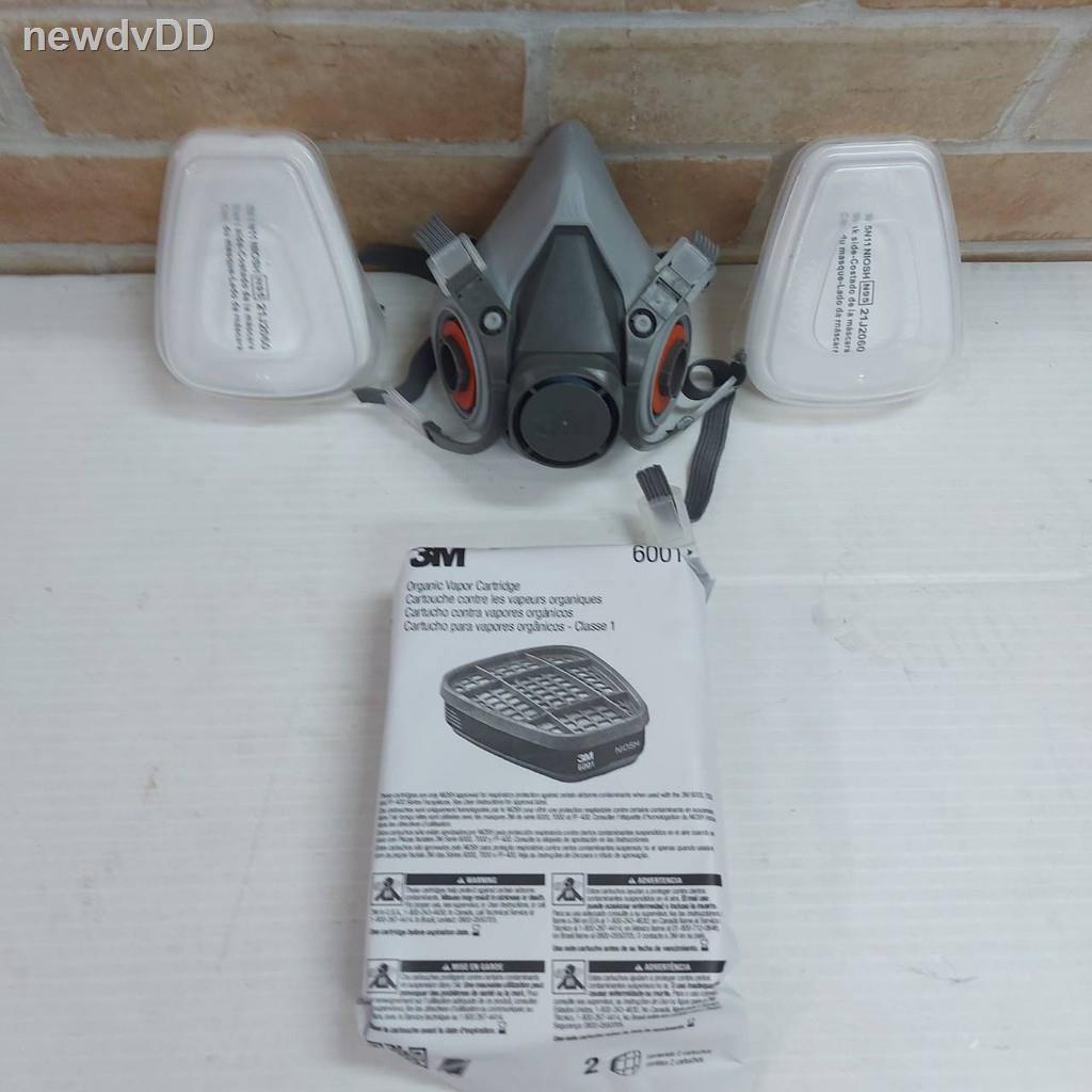 2021 ทันสมัยที่สุด ☋หน้ากากกันสารเคมี 3M ชนิดไส้กรองคู่ วัสดุยางสังเคราะห์ รุ่น3M-620P | Shopee ...