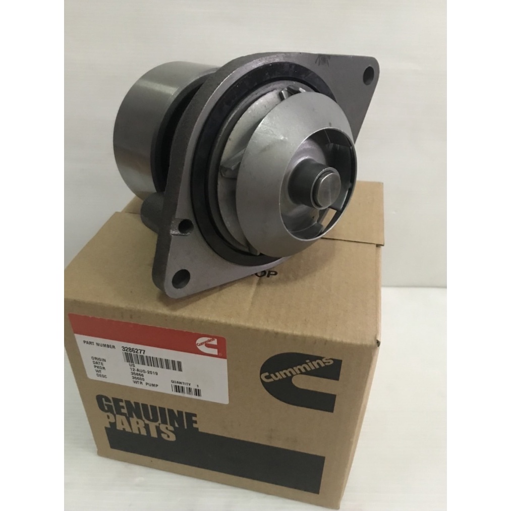 WATER PUMP 6754-61-1100 Komatsu Cummin ปั๊มน้ำ WA200-6 WA250-6 ...