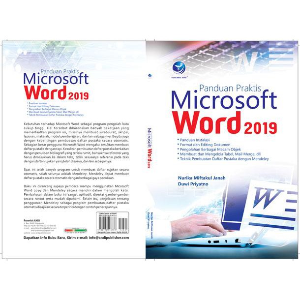 คู่มือปฏิบัติสู่ Microsoft Word 2019 - Nurika Miftakul Janah และ Duwi Priyatno | Shopee Thailand