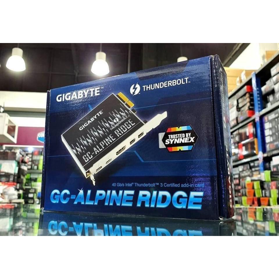 (ใหม่แท้ศูนย์ไทยส่งฟรีจ้า)Gigabyte GC-ALPINE RIDGE (rev. 2.0) | Shopee ...