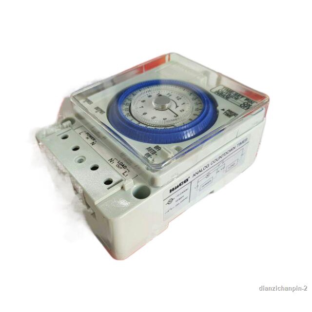 Haco Timer Switch นาฬิกาตั้งเวลา 24 ชั่วโมง มีแบตเตอรี่สำรองไฟ รุ่น TM-B20 ไทม์เมอร์ แบบอนาล็อค ...