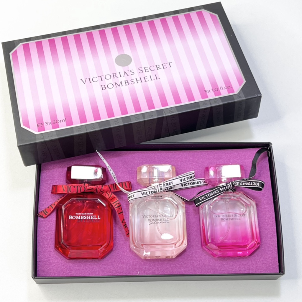 Victoria's Secret Perfume Sample Three-piece Gift Box Fragrance 30ml*3 ...
