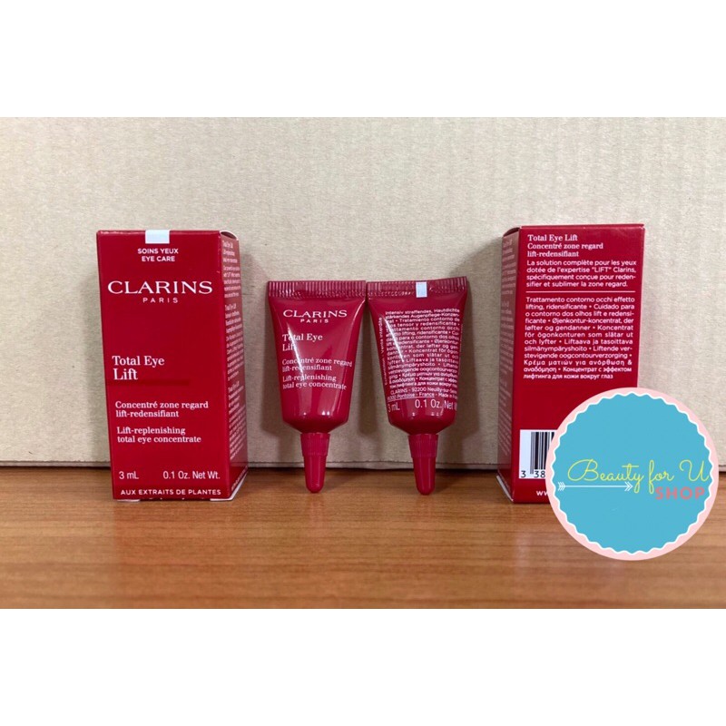 Clarins Total Eye Lift 3 ml. | Shopee Thailand