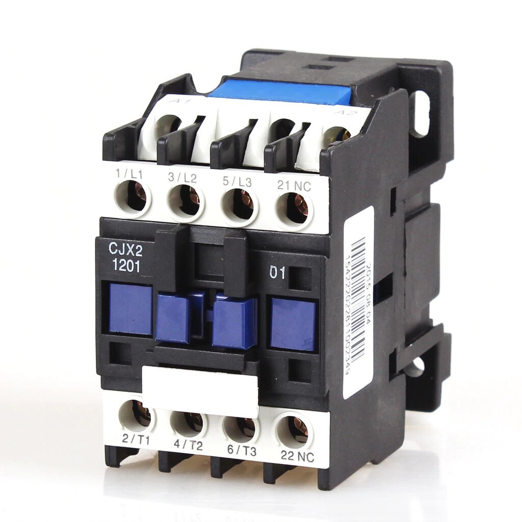 CJX2-1201 AC Magnetic Contactor 220VAC Coil Voltage 3 Poles แมกเนติกคอน ...