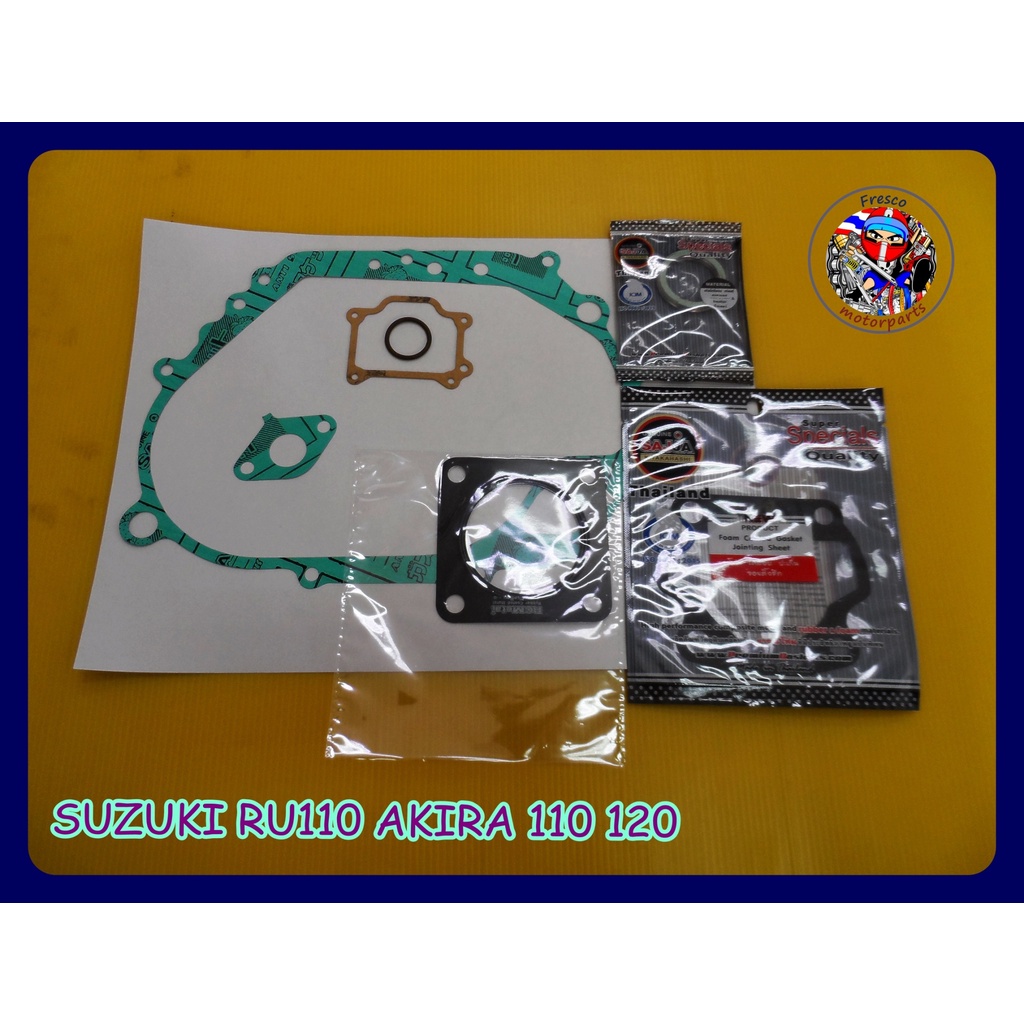 ปะเก็นเครื่องชุดใหญ่ SUZUKI RU110 AKIRA 110 120 Gasket Complete Set ...