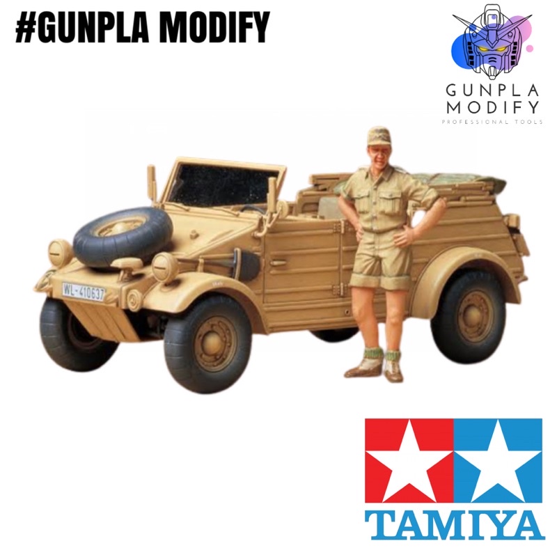 TAMIYA 35238 1/35 โมเดลประกอบ รถทหาร German Kubelwagen Type82 Africa ...