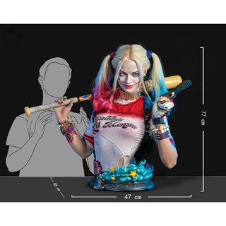 Infinity Studio DC Series Bust (Suicide Squad Harley Quinn) | Shopee ...