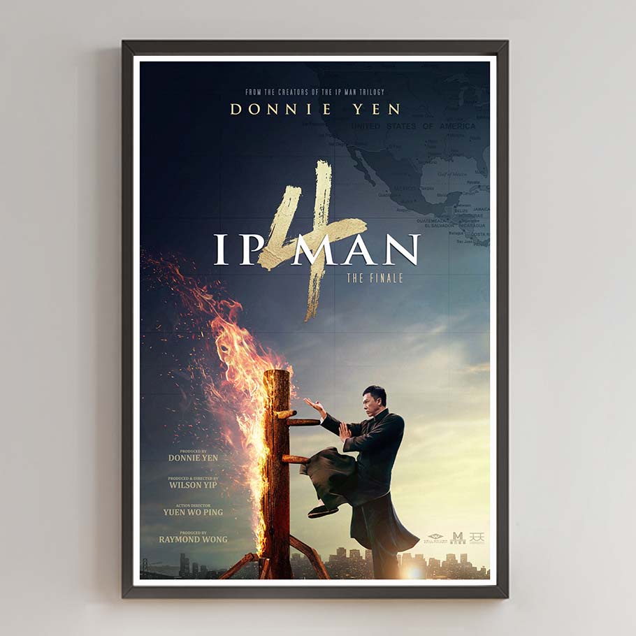 Ip Man Poster โปสเตอร์ภาพยนต์ ยิปมัน ขนาด 33X48 cm | Shopee Thailand