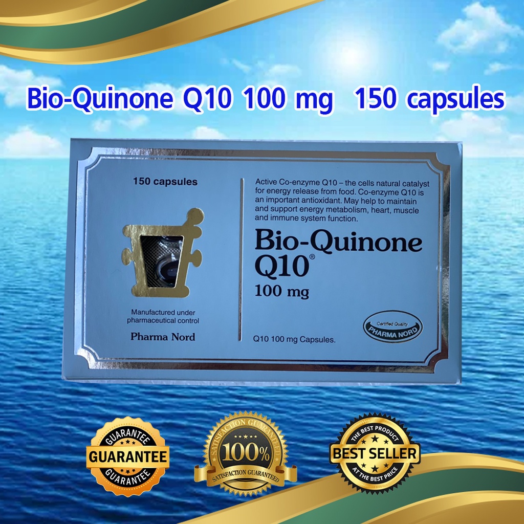Bio Quinon Q10 มีให้เลือก 2 สูตร สูตรธรรมดาและสูตร Q10 GOLD ขนาด 60/150 ...