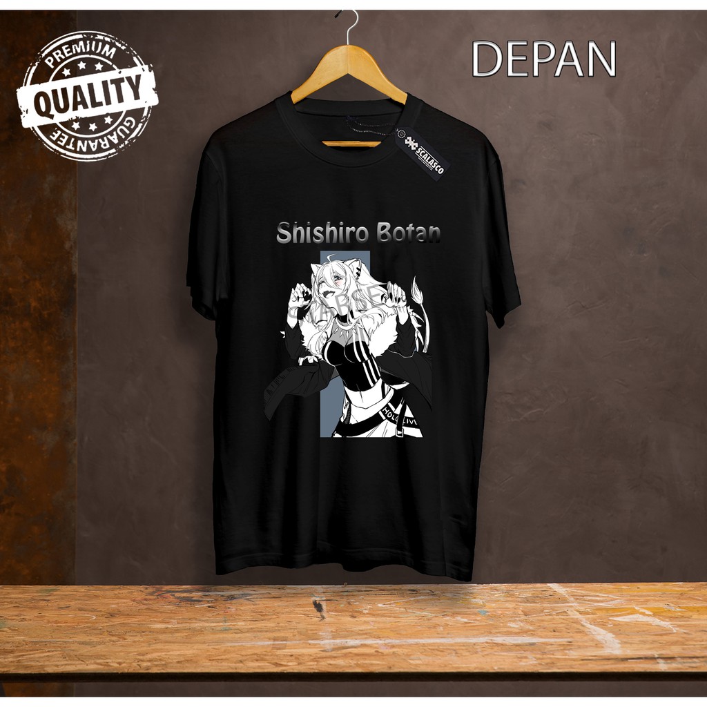 Hololive Shishiro Botan Vtuber เสื้อยืดอนิเมะ - เสื้อ Otaku - เสื้อ ...