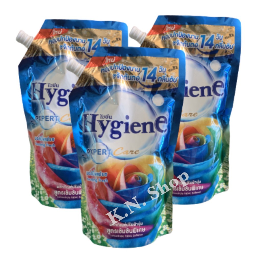 K.N. Shop ﻿ไฮยีน ( Hygeian ) น้ำยาปรับผ้านุ่ม เอ็กซ์เพิร์ทแคร์ กลิ่นมอร ...