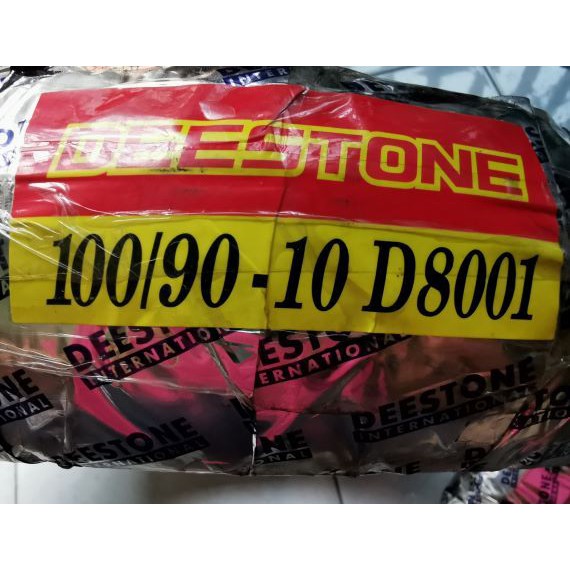 ยาง 100/90-10 D8001 ยางนอก100/90-10 D8001 ยางขอบ10 | Shopee Thailand
