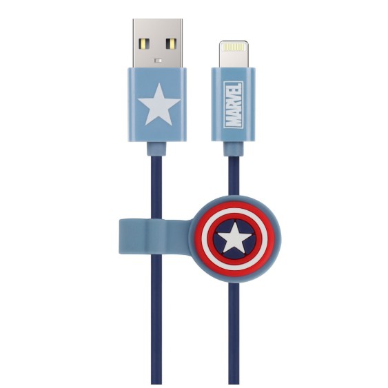 Rizz สายชาร์จ Lightning ลิขสิทธิ์แท้ Marvel Thor, Iron man และ Captain ...