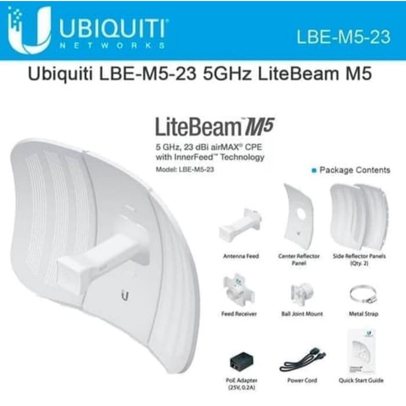 Ubnt Litebeam M5 23 Ubiquity | Shopee Thailand