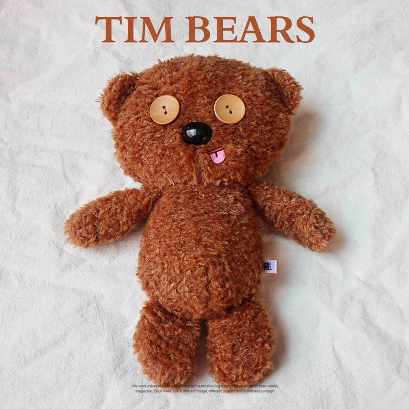 ตุ๊กตาหมีทิม ของบ๊อบจากเรื่องมินเนี่ยน tim bear ของขวัญวันเกิด minions teddy bear ตุ๊กตาน่ารัก ...