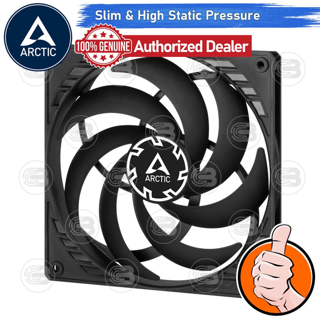 [CoolBlasterThai] ARCTIC P14 SLIM PWM PST (size 140 mm.) PC Fan Case ...