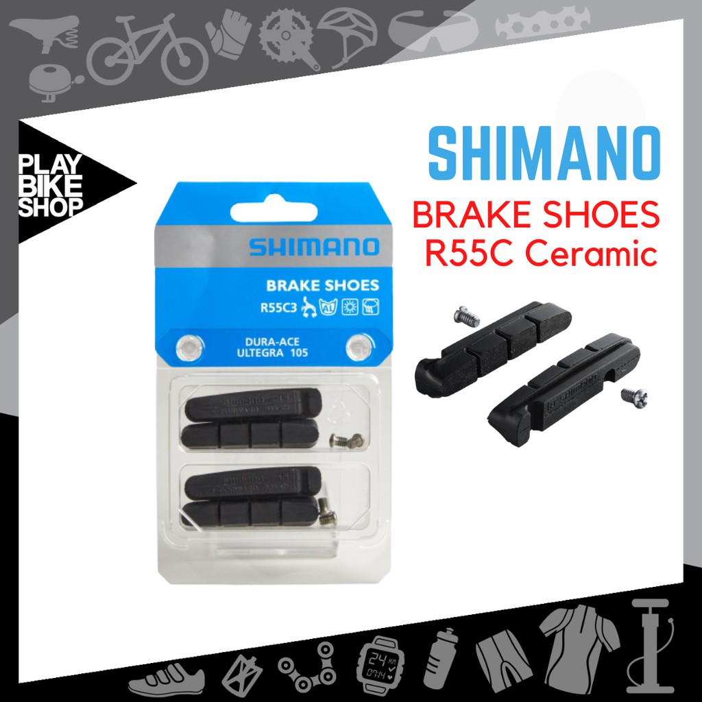 ผ้าเบรคสำหรับของเซรามิก SHIMANO R55c Ceramic | Shopee Thailand