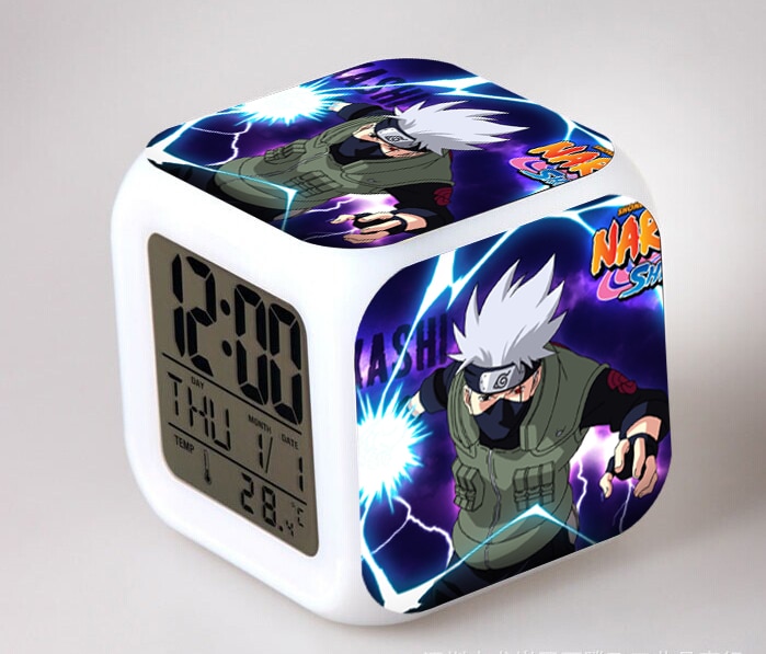 Anime Naruto Alarm Clock Uchiha Itachi Uchiha Sasuke Sharingan Uzumaki ...