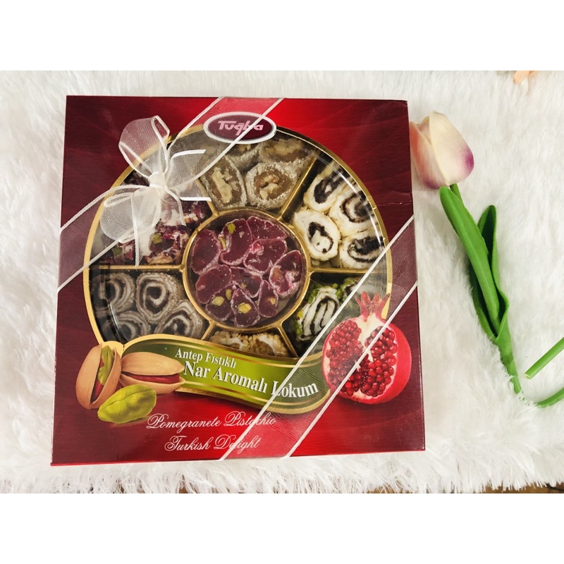Turkish delight รวมรส 430กรัม แบรนด์ Tugba | Shopee Thailand