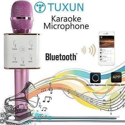 TUXUN Q7 ไมโครโฟนไร้สายแบบมือถือ | Shopee Thailand