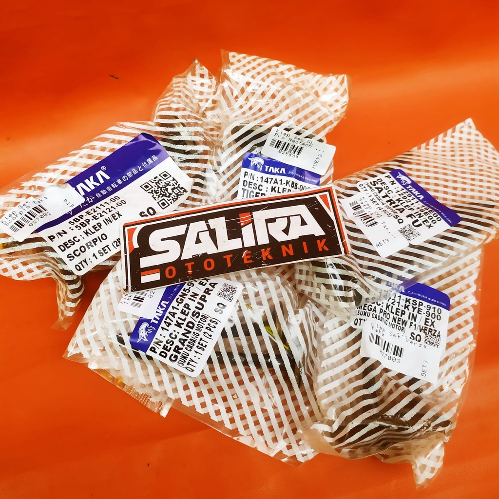 ชุดวาล์วร่มชุดวาล์ว TAKA Grand Satria F Scorpio Tiger GL Pro Neo Verza ...