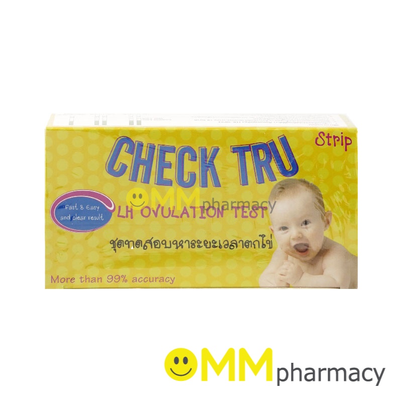CHECK TRU LH OVULATION TEST ชุดทดสอบหาระยะเวลาตกไข่ | Shopee Thailand