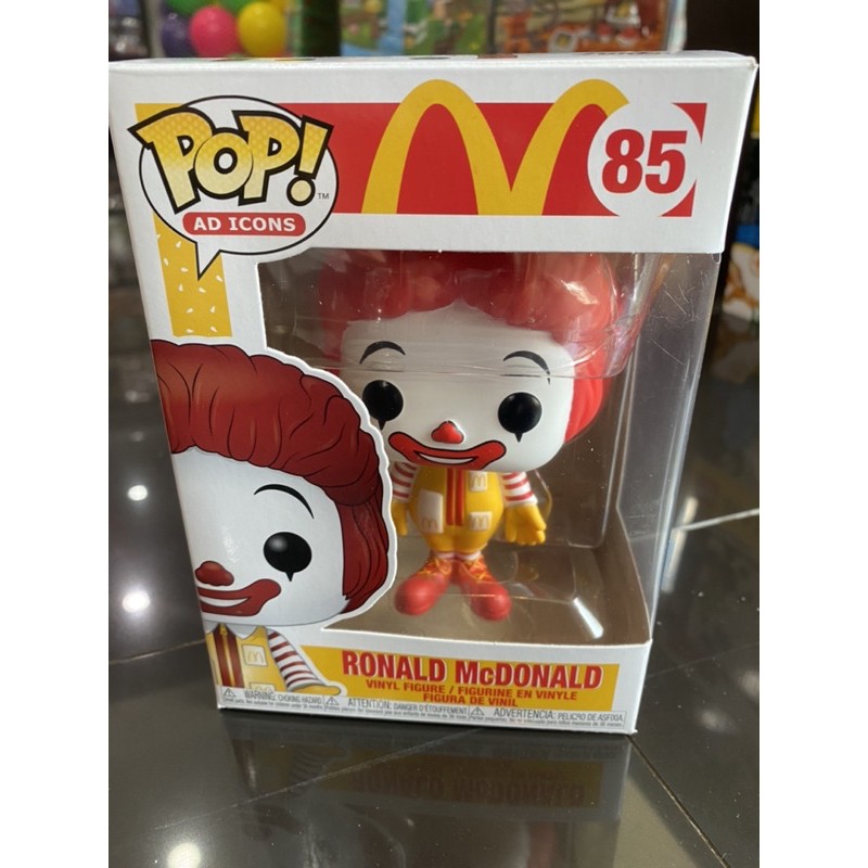 Funko Pop! Ad Icons: McDonald's - Ronald McDonald, Multicolor 100% ... Funko Pop! Ad Icons: McDonald's - Ronald McDonald, Multicolor 100% ...