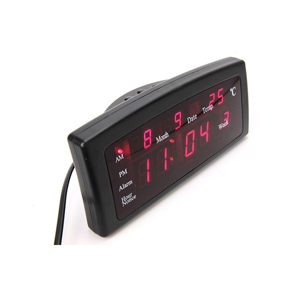 นาฬิกาดิจิตอล LED CX-868 ตั้งโต๊ะ Number Clock ตั้งโต๊ะ รุ่น NO 868 LED ขนาด 20x8x2CM | Shopee ...