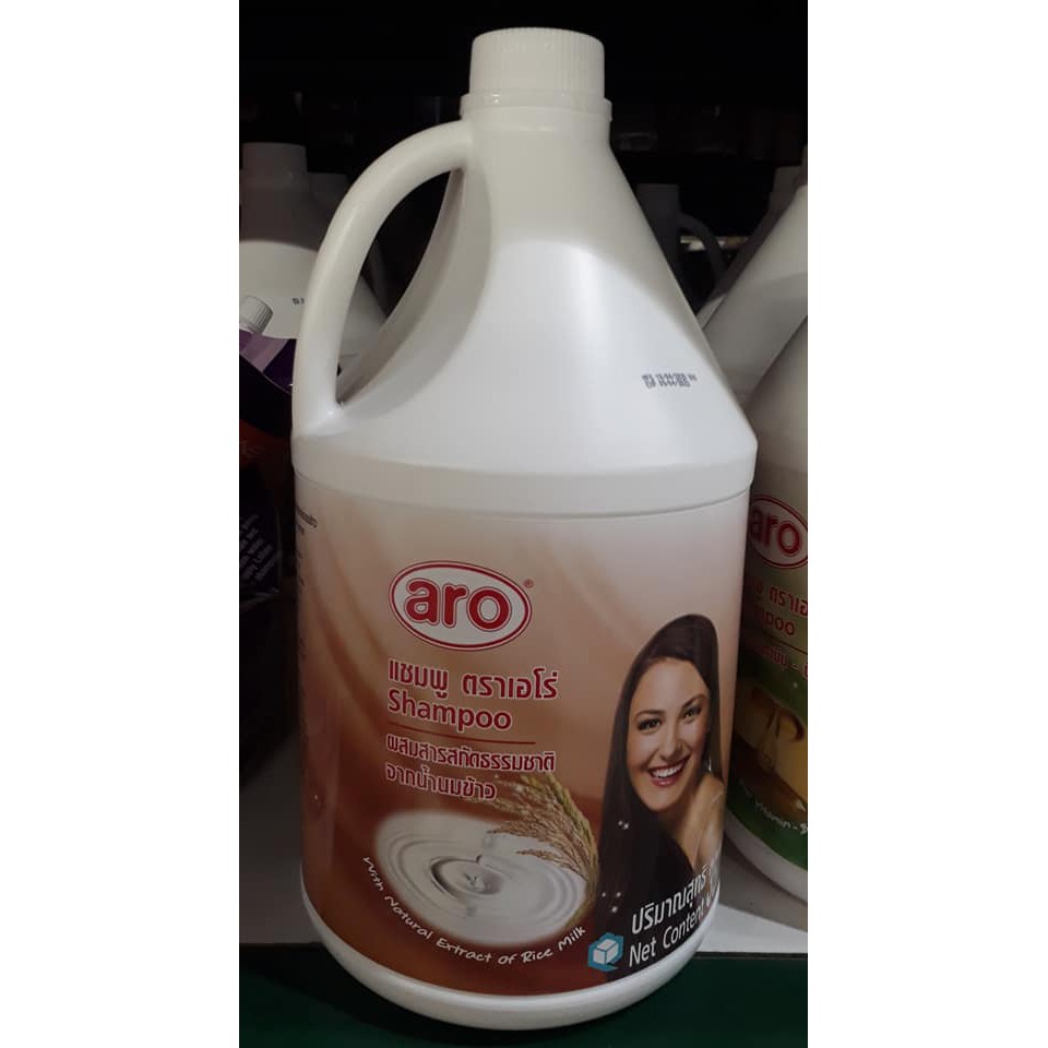 ถูกที่สุด ARO SHAMPOO แชมพู ตราเอโร่ ขนาด 3500ml/แกลลอน 3.5L (สินค้ามีคุณภาพ) แชมพูและครีมนวด ...