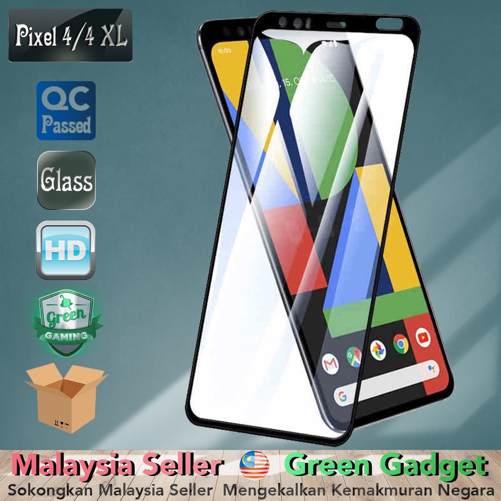 Google Pixel 4/Pixel 4 XL กระจกนิรภัย กันรอยหน้าจอ เกรดเกม กาวเต็ม 2.5D ...