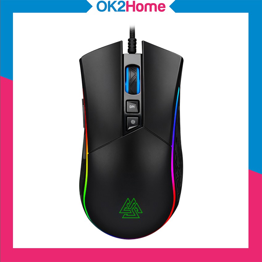 EGA Type M6 Macro Gaming Mouse เมาส์เกมมิ่งมาโคร 8 ปุ่ม | Shopee Thailand