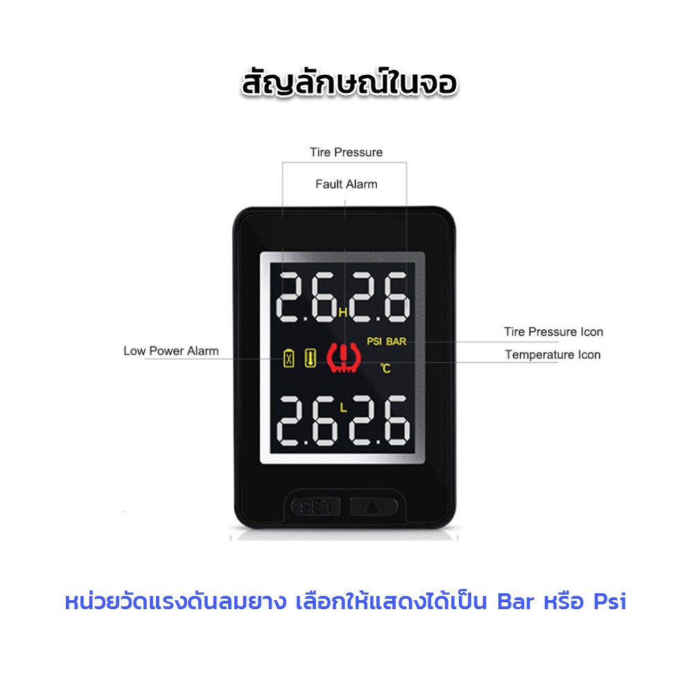 tpms honda tp03 วัดลมยาง ฝั่งคอนโซล Built-in เซนเซอร์มินิ TPMS TP03 ...
