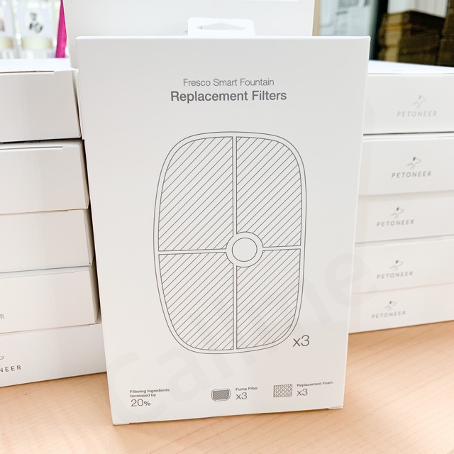 PETONEER Fresco Pro/Ultra Replacement Filter แผ่นกรองเปลี่ยนทดแทนสำหรับ ...