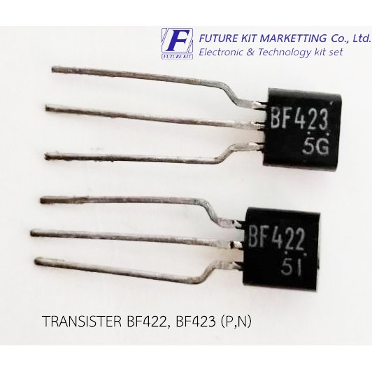 Future Pack FP3018 TRANSISTOR BF422,BF423 (P,N) เบอร์ละ 2 ตัว | Shopee ...