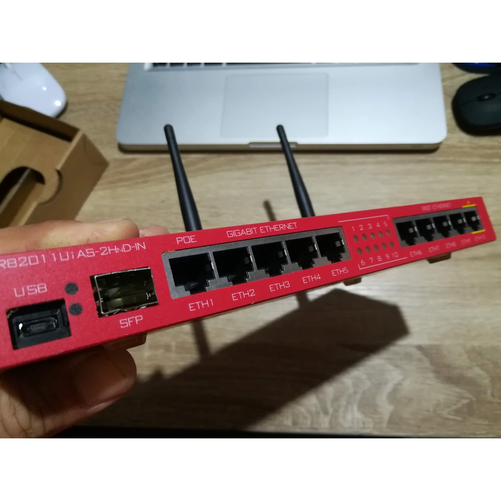 Router Board MikroTik รุ่น RB2011UiAS-xx สำหรับทำระบบ WiFi HotSpot ออก ...
