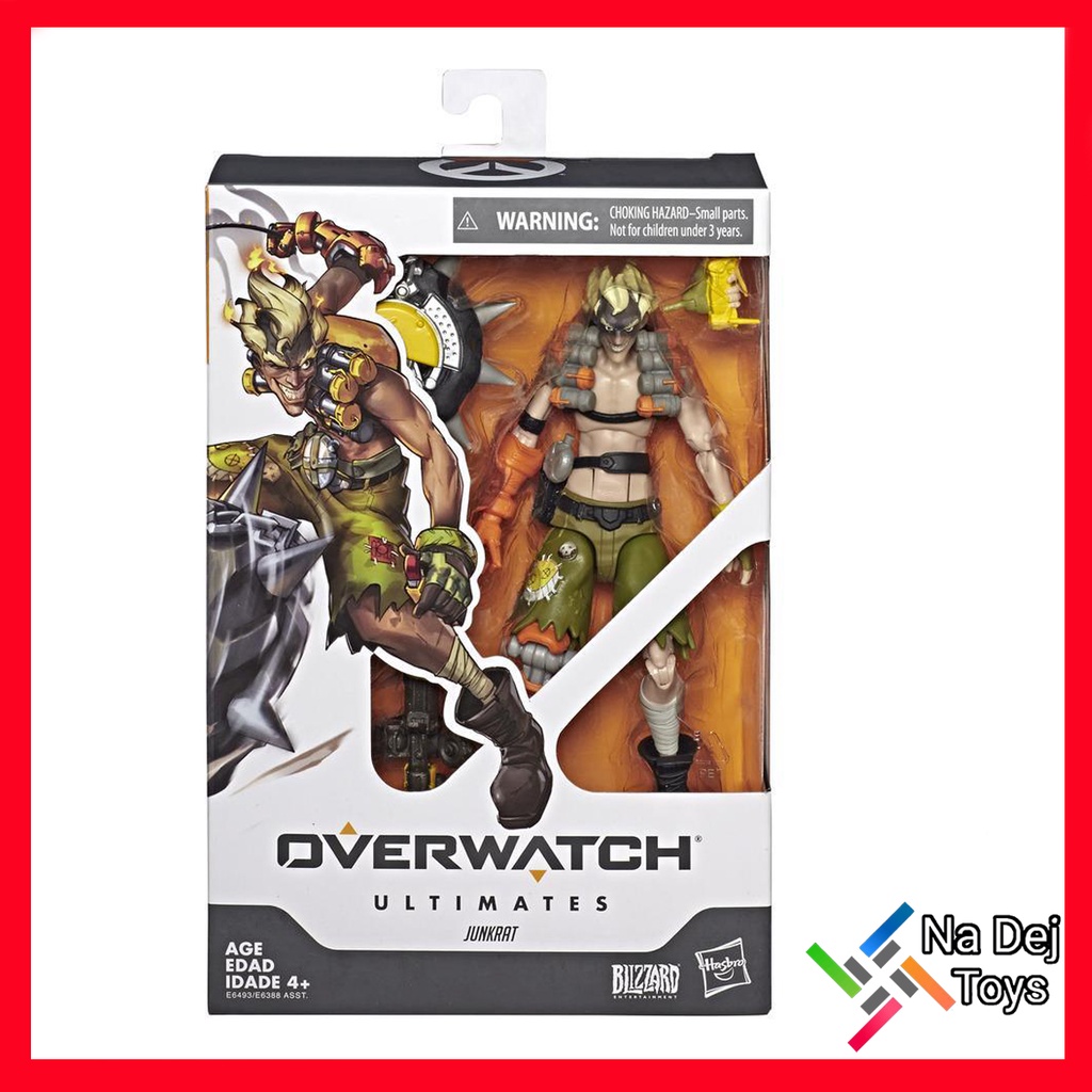 Hasbro Overwatch Ultimates Series JUNKRAT 6" figure จั๊กแรค ขนาด 6 นิ้ว ...